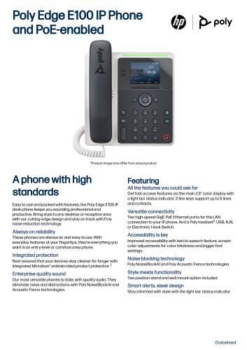 Todos os catálogos e folhetos técnicos Poly