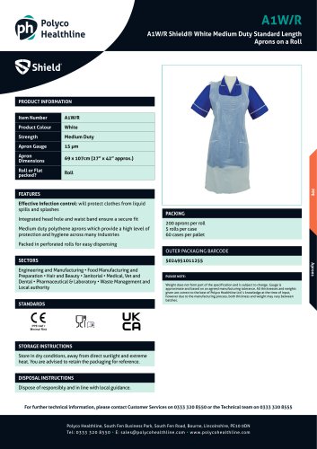 All Polyco Healthline catalogs and technical brochures