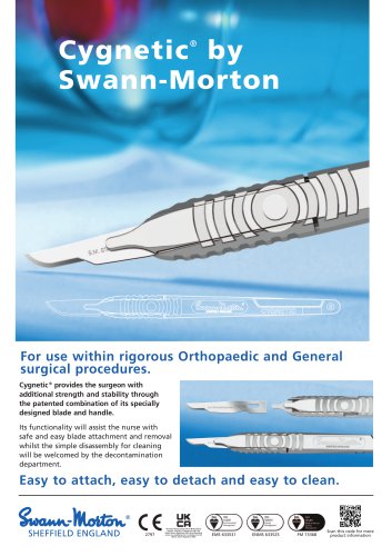 Todos os catálogos e folhetos técnicos Swann-Morton