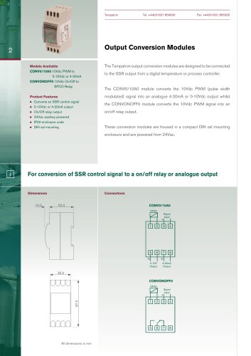 All Tempatron catalogs and technical brochures