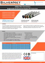 10Gbps Fibre Transmission - SilverNet - PDF Catalogs | Technical ...