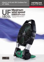UF18DSL - HITACHI KOKI - PDF Catalogs | Technical Documentation | Brochure