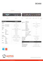 DE3450 - AOPEN - PDF Catalogs | Technical Documentation | Brochure