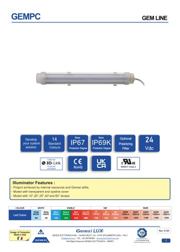 GEM - GENESI ELETTRONICA SRL - PDF Catalogs | Technical Documentation ...