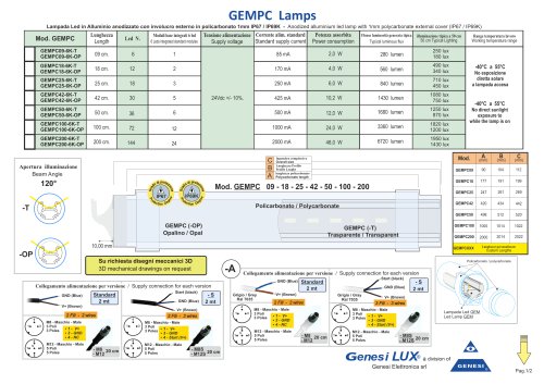 All GENESI ELETTRONICA SRL catalogs and technical brochures