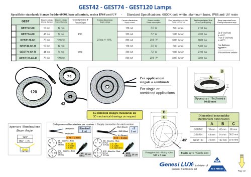 All GENESI ELETTRONICA SRL catalogs and technical brochures