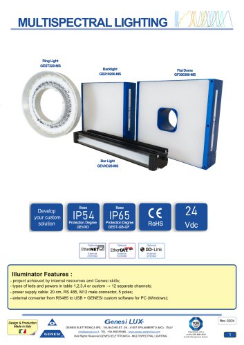 All GENESI ELETTRONICA SRL catalogs and technical brochures