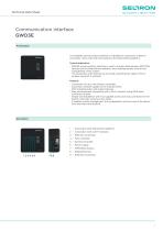 GWD3E - Seltron - PDF Catalogs | Technical Documentation | Brochure