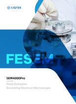 Field emission scanning electron microscope - SEM4000Pro - CIQTEK Co., Ltd. - inspection ...
