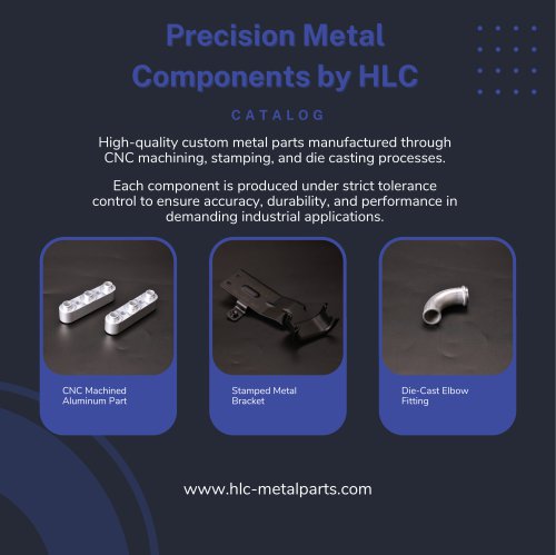 METAL PARTS CATALOG - HLC METAL PARTS LTD - PDF Catalogs | Technical Documentation | Brochure