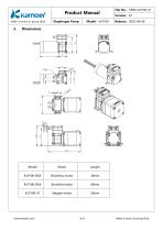 KLP100 Diaphragm Pump Product Manual - Kamoer Fluid Tech (Shanghai) Co ...