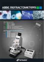 ABBE REFRACTOMETERS - ATAGO - PDF Catalogs | Technical Documentation ...