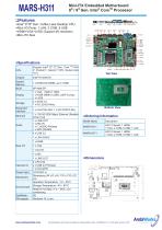 Mini-ITX motherboard - MARS-H311 - AmbiWorks - embedded / 8th ...