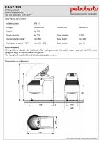 EASY 120 - Pietroberto - PDF Catalogs | Technical Documentation | Brochure