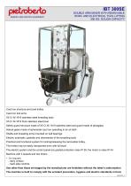 Twin arm Dough Mixer IBT Series Pietroberto For Bakeries For Twin arm Dough Mixer IBT Series Pietroberto For Bakeries For