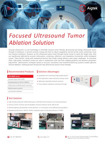 ATA-8202 RF amplifier - Xi'an Aigtek Electronic Technology Co., Ltd. - PDF Catalogs | Technical ...