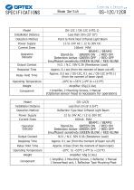 OP-12C - OPTEX Measurement Division - PDF Catalogs | Technical ...