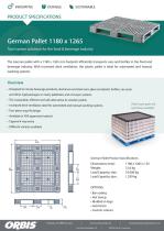 German Pallet 1180 x 1265 - ORBIS Europe - PDF Catalogs | Technical ...