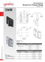 Constant-torque hinge - 2118-100-11 - Wenzhou Yeeka Lock Technology Co ...