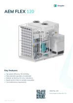 Hydrogen electrolyzer - Flex 120 - Enapter - AEM