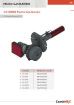 Premix Burners - COMBHEX COMBUSTION SYSTEMS - PDF Catalogs | Technical Documentation | Brochure