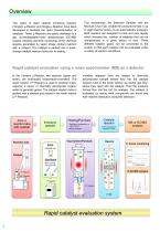 Rapid Catalyst Screening Reactors - FRONTIER LAB - PDF Catalogs | Technical Documentation | Brochure