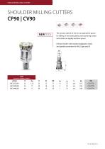 data sheet Shoulder milling cutters CP90 | CV90 - Avantec ...