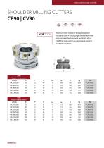 data sheet Shoulder milling cutters CP90 | CV90 - Avantec ...