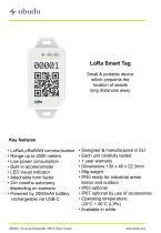 LoRa Smart Tag - Ubudu SAS - PDF Catalogs | Technical Documentation | Brochure