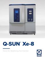 Test chamber with xenon arc lamp - Q-SUN Xe‑8 - Q-LAB - climatic ...