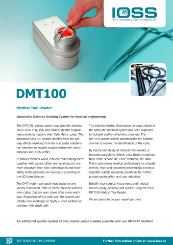 All IOSS GmbH Intelligente optische Sensoren & Systeme catalogs and technical brochures