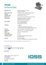 TR100 - IOSS GmbH Intelligente optische Sensoren & Systeme - PDF ...