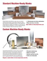 Machine-Ready Blanks - TCI Precision Metals - PDF Catalogs | Technical ...