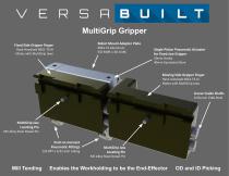 Pneumatic gripper - MultiGrip - VersaBuilt Robotics - parallel / 2-jaw ...