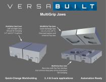 Milling machine vise - MultiGrip - VersaBuilt Robotics - pneumatic / 5-axis / precision