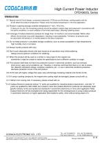 High Current Power Inductor CPEA3635L Series - Shenzhen Codaca Electronics Co., Ltd. - PDF ...