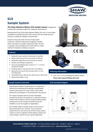 SDHmini User Tool Operating Instructions - Shaw Moisture Meters - PDF ...