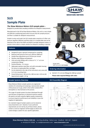 SDHmini User Tool Operating Instructions - Shaw Moisture Meters - PDF ...