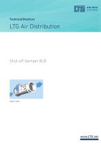 Butterfly valve - KLB - LTG Aktiengesellschaft - pilot-operated / shut ...