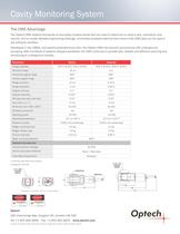 Cavity Monitoring System - Optech - PDF Catalogs | Technical ...