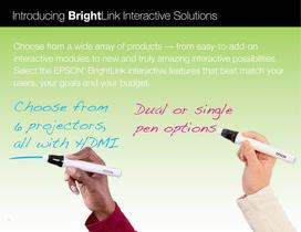 BrightLink 430i - EPSON - PDF Catalogs | Technical Documentation | Brochure