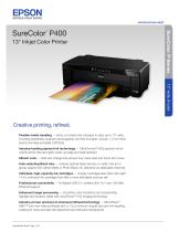 p400 - EPSON - PDF Catalogs | Technical Documentation | Brochure