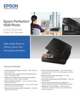 V330 - EPSON - PDF Catalogs | Technical Documentation | Brochure