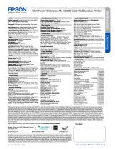WorkForce® Enterprise AM-C6000 - EPSON - PDF Catalogs | Technical ...