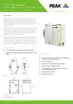 TOC Generators - PEAK Scientific - PDF Catalogs | Technical Documentation | Brochure