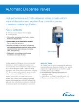 Auto-Flo™ Dispensing Valves - Nordson Industrial Coating Systems - PDF ...