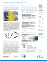 Encore® Automatic Powder Coating Spray Gun - Nordson Industrial Coating ...