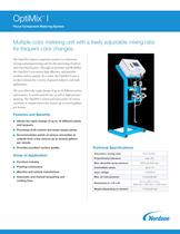 OptiMix I - Nordson Industrial Coating Systems - PDF Catalogs ...