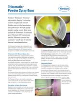 Tribomatic® 500 Manual Powder Coating Gun System - Nordson Industrial ...