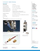 UM22 Module - Nordson Adhesive Dispensing - PDF Catalogs | Technical Documentation | Brochure